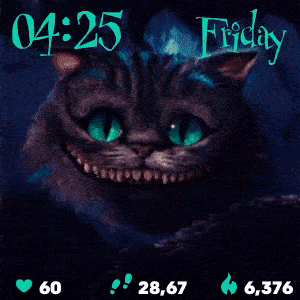 Alice Сheshire Cat by Olivia Silverestone | Fitbit App Gallery