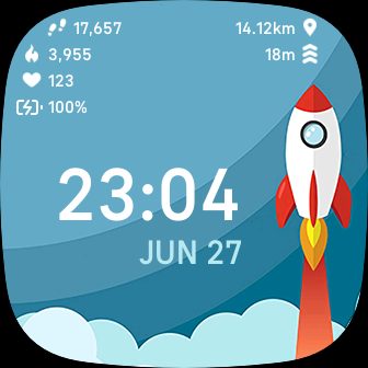 Rocket by Trusty Coder | Fitbit App Gallery