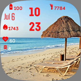 Relaxing Time создано Mark Clocks | Галерея приложений Fitbit