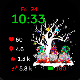 Jolly Gnomes par Innovative Clocks | Apps partenaires Fitbit