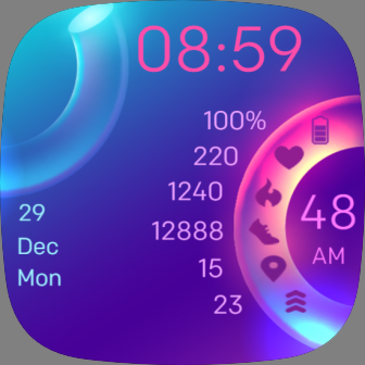 Light Circle by EmEr | Fitbit App Gallery