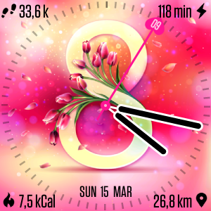 Infinite Spring by MagicClockFaces | Fitbit App Gallery