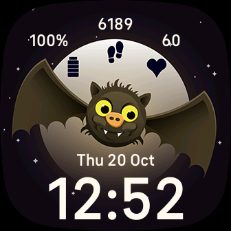Goofy Halloween Bat by ContempWF | Fitbit App Gallery