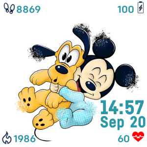 Baby Mickey Mouse von Special Face | Fitbit-App-Galerie