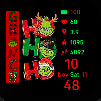 Grinch by Nuevo Vista Apps | Fitbit App Gallery