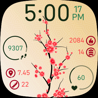 Flowers by Robotwatch | Fitbit App Gallery