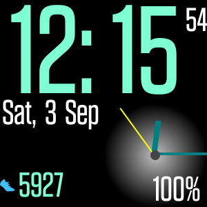 RedOmicron Clockface by RedOmicron | Fitbit App Gallery