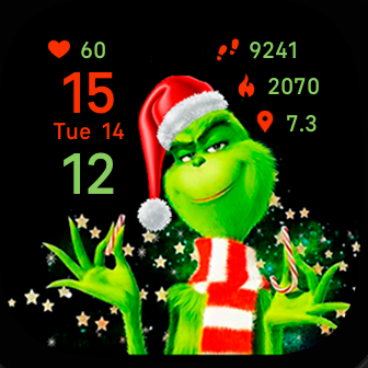 The Grinch 由 Nuevo Vista Apps | Fitbit 应用程序库