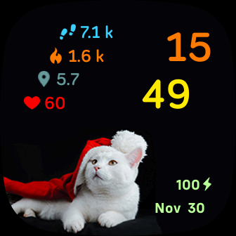 Cat, 개발자: WOLF | Fitbit 앱 갤러리