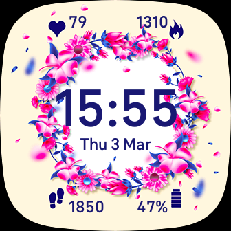 Pink Crown by ContempWF | Fitbit App Gallery