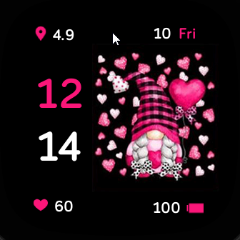 Gnome Love by Innovative Clocks | Fitbit App Gallery