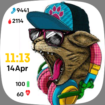 Cool Cat by Alexander | Fitbit App Gallery