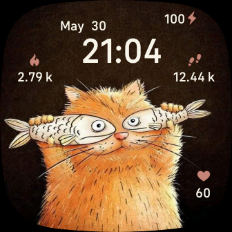cat's eyes by ClockDev | Fitbit App Gallery