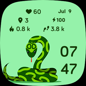 Snake av WOLF | Fitbit-appgalleri