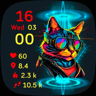 Universe Cat by Smart Apps | Fitbit App Gallery