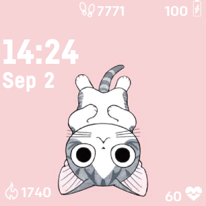 Crazy Cat by Special Face | Fitbit App Gallery