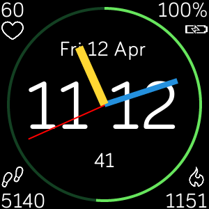 analog digital multistat one by Apps and Infra | Fitbit App Gallery