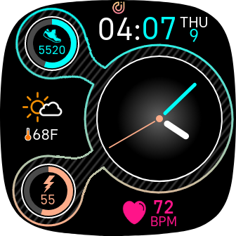 ACTIVE LIMITED 5 (TAP) by FitFace | Fitbit App Gallery