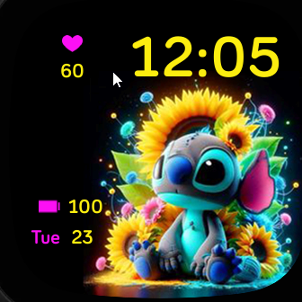 Sunflower Creature by Jane Hope | Fitbit App Gallery