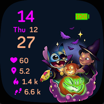 Magic Halloween Night di Ella Apps | Galleria app di Fitbit