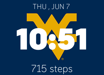 WVU dari Christopher DeVault | Galeri Aplikasi Fitbit